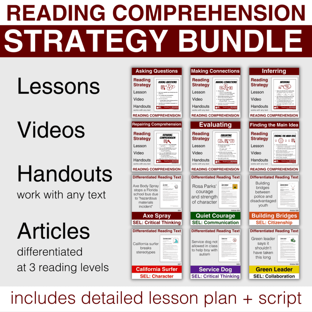 Reading Comprehension Strategies.org - Reading Comprehension Strategies.org